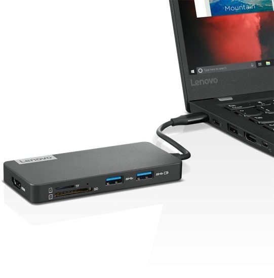 מתאם Lenovo USB-C Travel Hub דגם GX90M61237