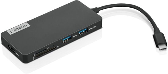מתאם Lenovo USB-C Travel Hub דגם GX90M61237